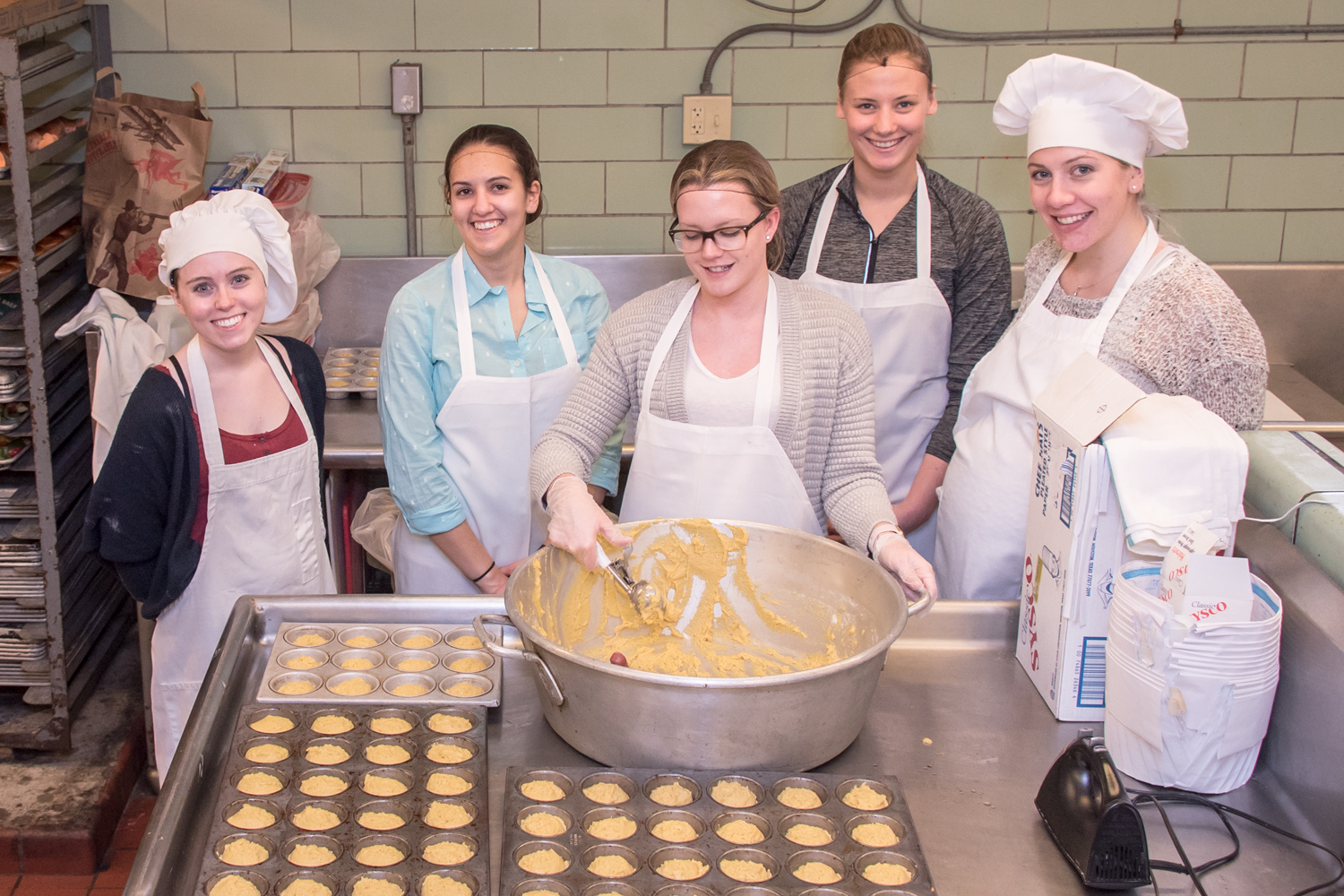 So Proud of My Quantity Foods Class at The Sage Colleges - Chef Gail Sokol