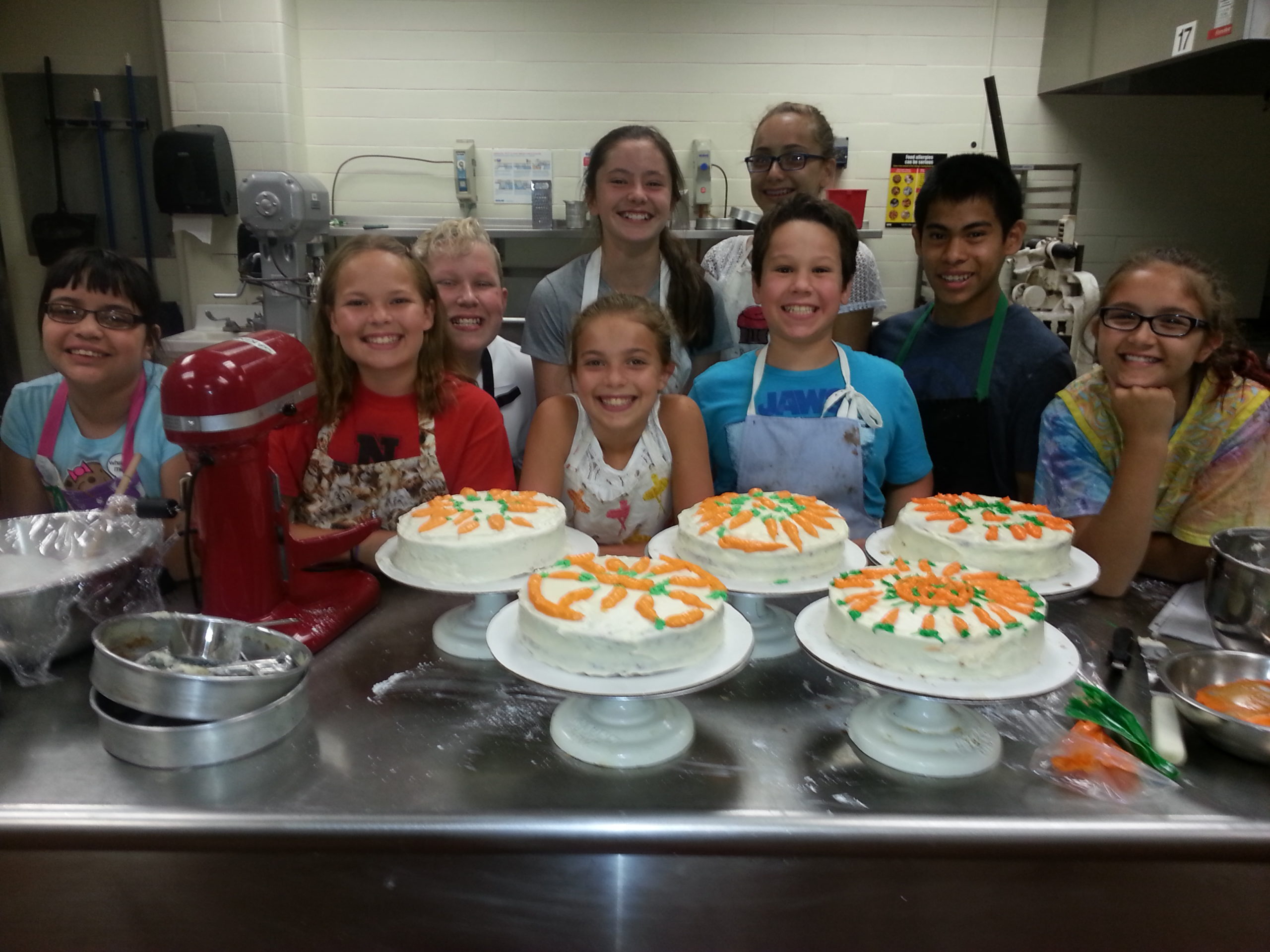 Getting Ready for Baking Camp - Chef Gail Sokol